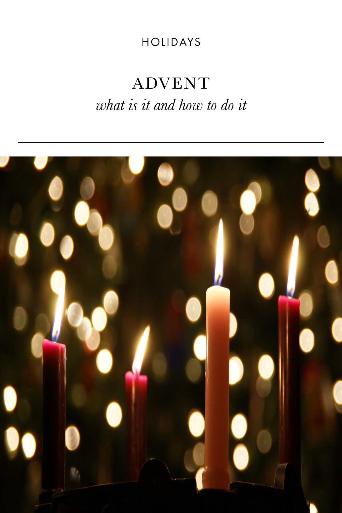 Advent: What is it and How to do it – Dear Mushka