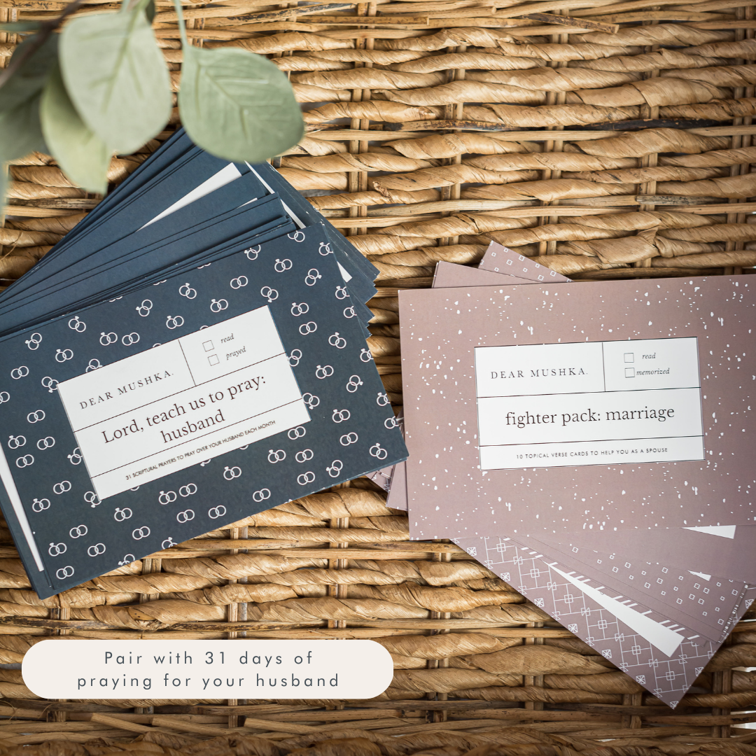 MARRIAGE FIGHTER PACK · PRAYER & SCRIPTURE SET – Dear Mushka