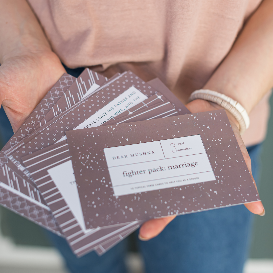 MARRIAGE FIGHTER PACK · PRAYER & SCRIPTURE SET – Dear Mushka